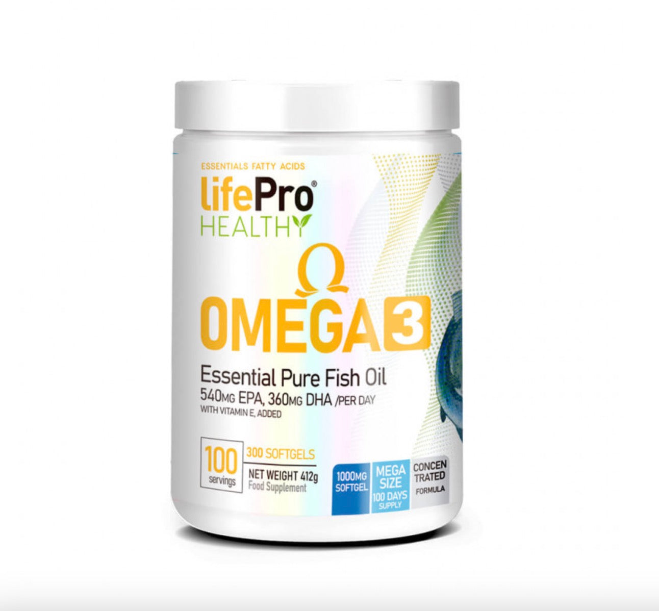 Omega 3 300 caps - LifePro – NUTRIFIT