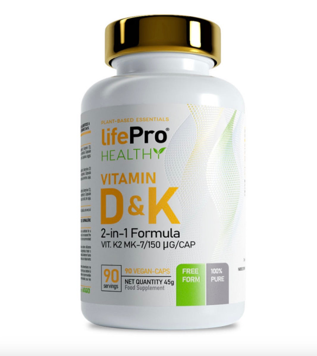 Vitamin D&K 90 Cápsulas – NUTRIFIT