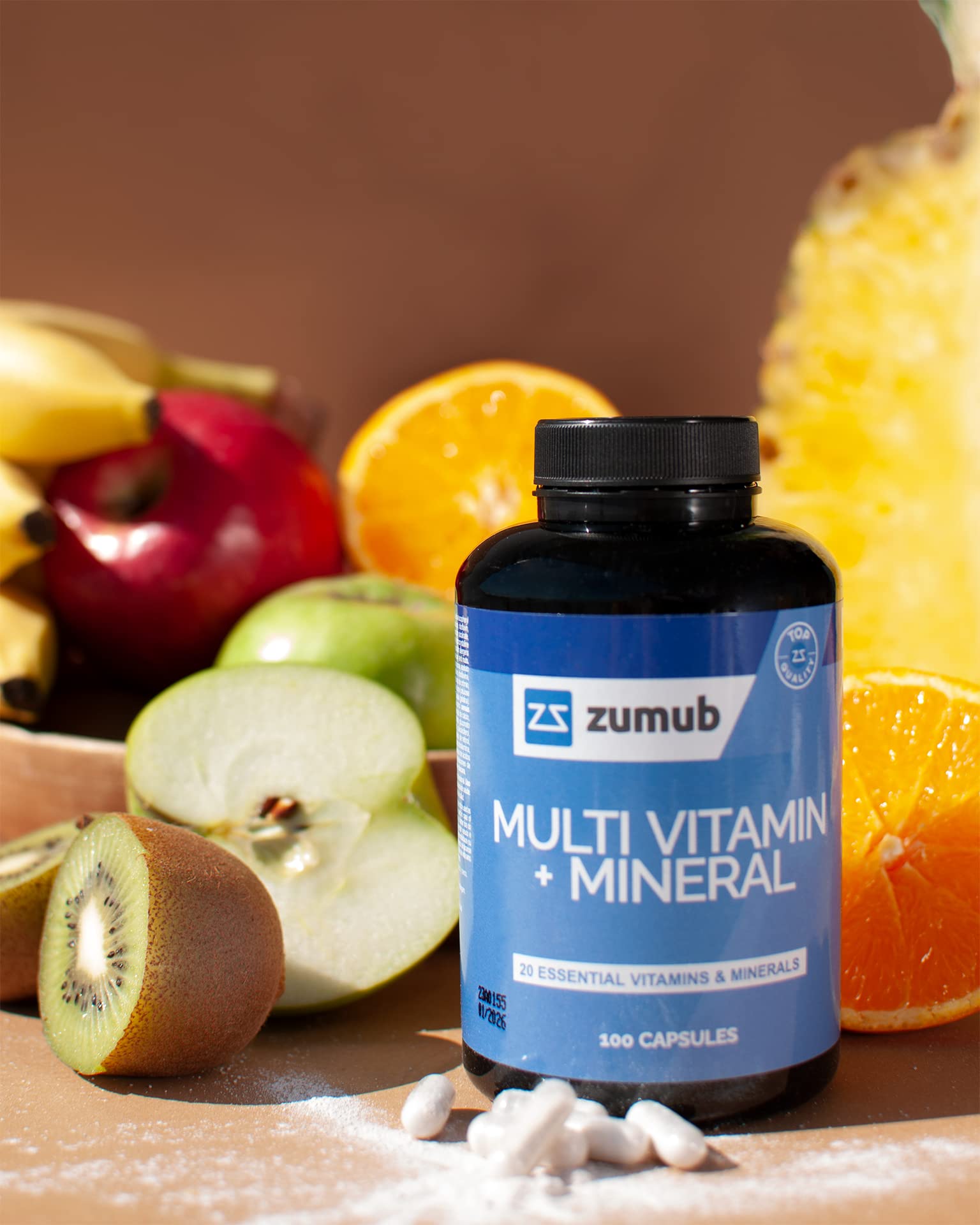 Multivitamínico + Minerales 100 Cápsulas – NUTRIFIT
